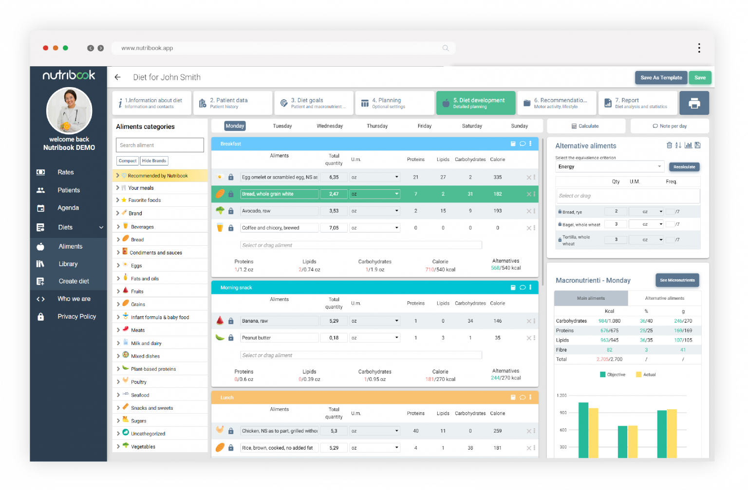 Home ENG - Nutribook